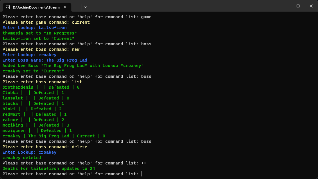 GitHub - archieyates/stream-stats-tracker-CLI: [DEPRECATED] Console App ...
